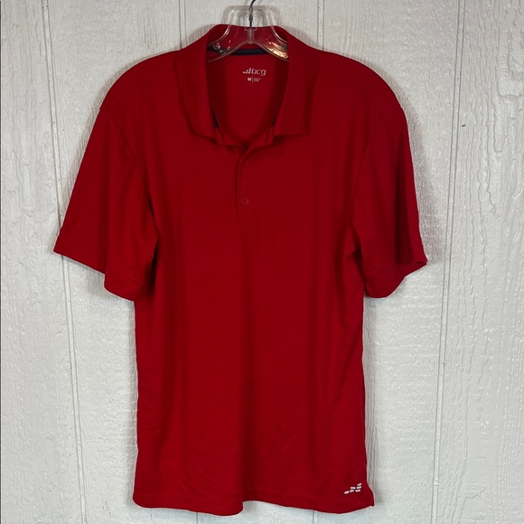 bcg | Shirts | Mens Bcg Red Polo Shirt | Poshmark